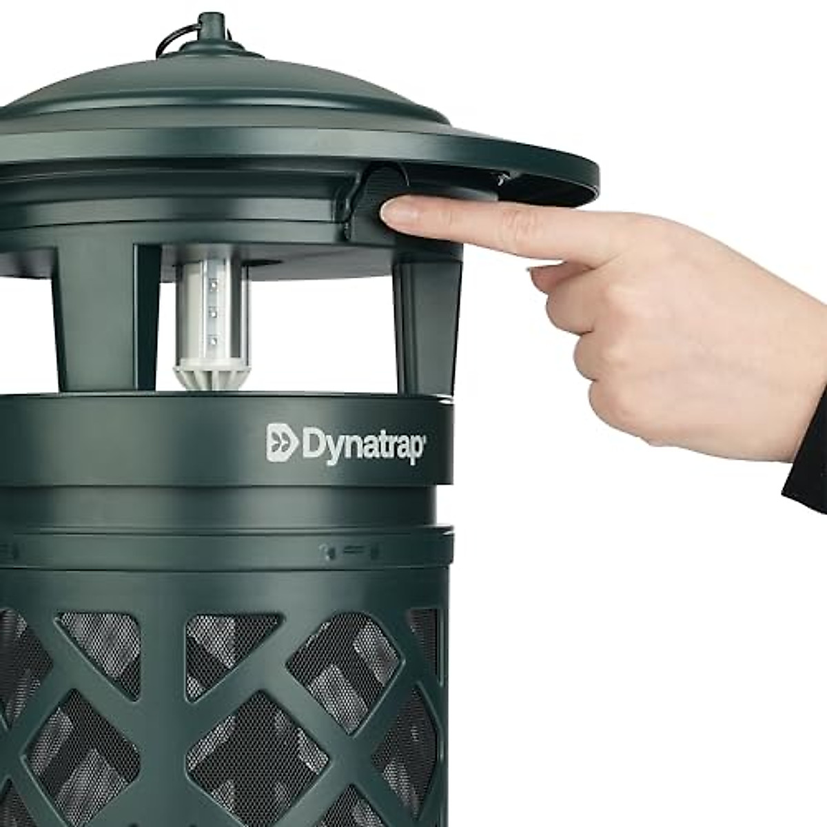 DynaTrap DT2030-GRSR 1 Acre Mosquito & Flying Insect Outdoor Trap and Killer – Kills Mosquitoes, Flies, Wasps, Gnats, & Other Flying Insects - Bug Zapper Alternative – Green