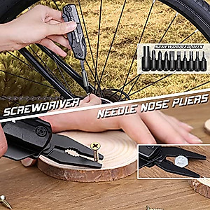 Gifts for Him Boyfriend Husband,Multitool Pocket Knife "I LOVE YOU",Anniversary Birthday Christmas Valentines Day Gifts for Him,Unique Camping Hunting Cycling Gift Ideas for Men