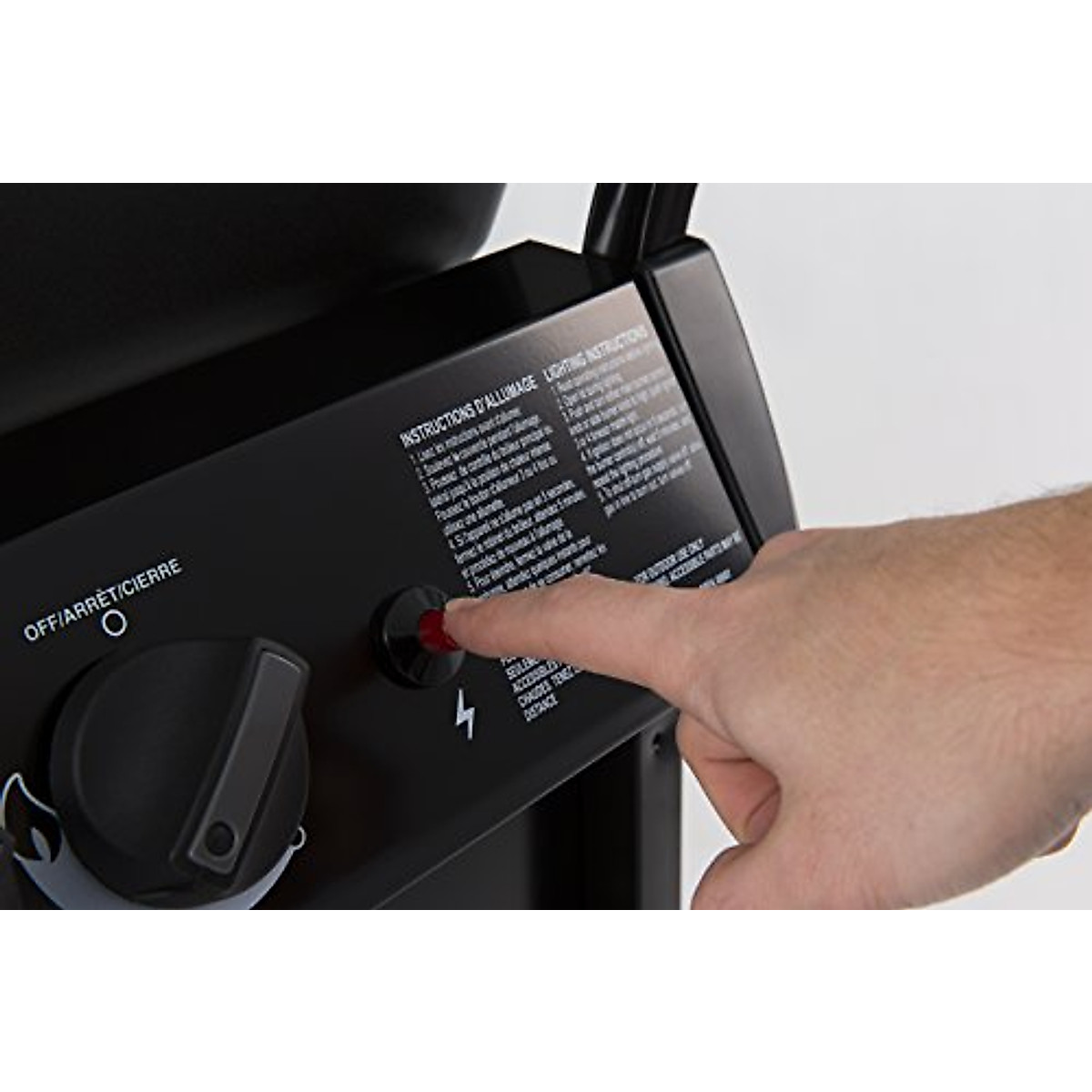 Huntington 30040HNT Liquid Propane Gas Grill,Black