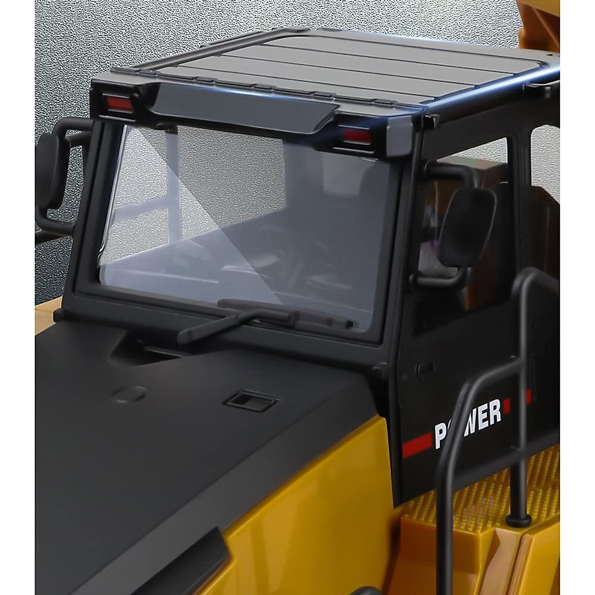 QIYHBVR RC Dump Truck 1/24 Scale 2.4G Remote Control Articulated Truck Construction Car Electronic Simulation Engineering Vehicle Toys for Kids Boys