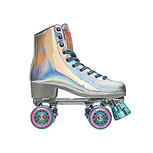 Impala Rollerskates Girl's Impala Quad Skate (Big Kid/Adult) Holographic 10 (US Men's 8, Women's 10) M