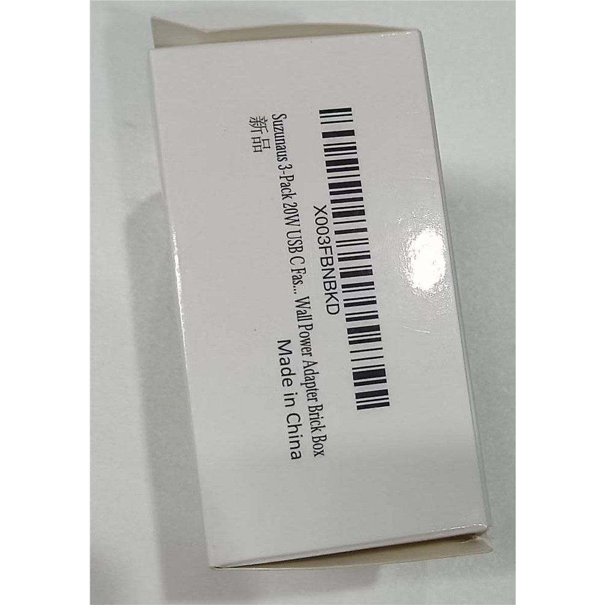 Suzunaus for iPhone Charging Block, 3-Pack 20W USB C Fast Charger Block for iPhone 14/14 Plus/14 Pro/14 Pro Max 13 12 11 SE XS XR X, PD USBC Charging Plug Cube Type C Wall Power Adapter Brick Box