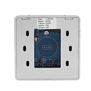 Sonew DC12V NC NO Door Exit Release Button Switch Panel LED Light for Door Access Control System