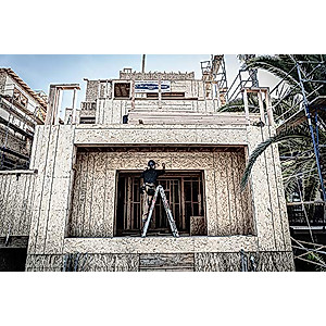 Little Giant Ladders, Revolution, M22, 22 ft, Multi-Position Ladder, Aluminum, Type 1A, 300, 300 lbs weight rating, (12022)