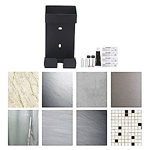 OHEPFD Metal Curling Iron Holder Stainless Steel Metal Hair Tool Holder Ironing Board Hanger Wall Mount Shelves Holder Bathroom Shelf Rack