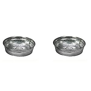 American Metalcraft-MTUB12 Galvanized tub, 95 oz, Silver (2)