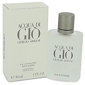 Giorgio Armani Acqua Di Gio For Men. Eau De Toilette Spray 1.0 Fl Oz