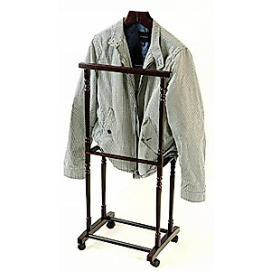 Frenchi Home Furnishing Men Suit Valet Stand with Suit Hanger