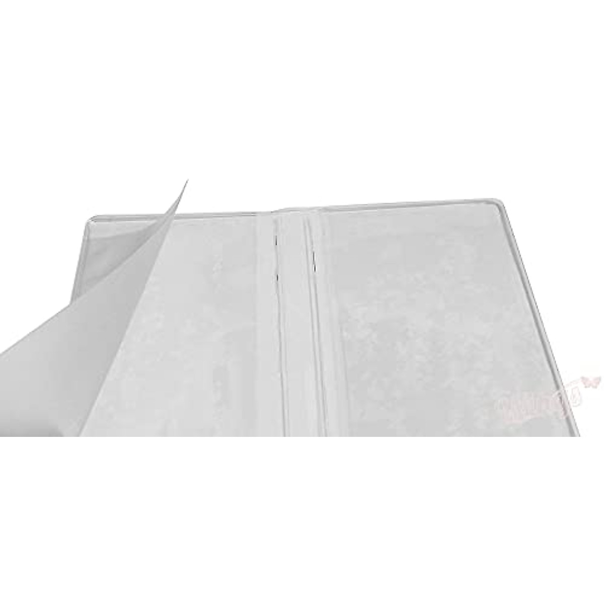 2 Year 2024 2025 Bling Glitter Pocket Calendar Planner with Note Pad (Dolphin)