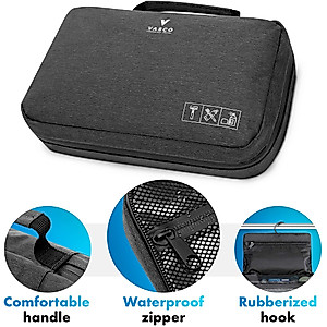VASCO Hanging Toiletry Bag for Men And Women – Water-Resistant Travel Organizer