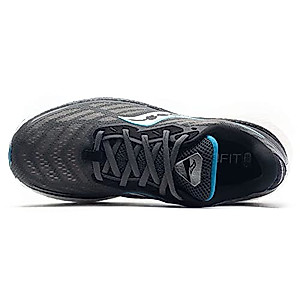 Saucony Men's Triumph 19 Running Shoe, Shadow/Topaz, 12