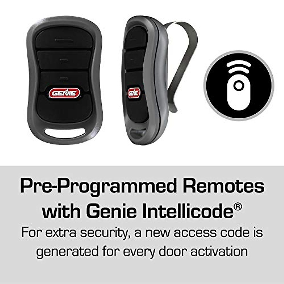 Genie QuietLift Connect – WiFi Smart Garage Door Opener with Added Wireless Keypad, ¾ HPC Smart Belt Drive – Compatible with Alexa and Google Assistant, Model 3053-TKV