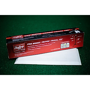Rawlings | PRO MODEL TRIPOD TRAVEL Batting Tee | Collapsible | Adjustable Height 28"-44"