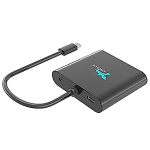 IMD-ULC363 Type C to HDMI to VGA Adapter with PD