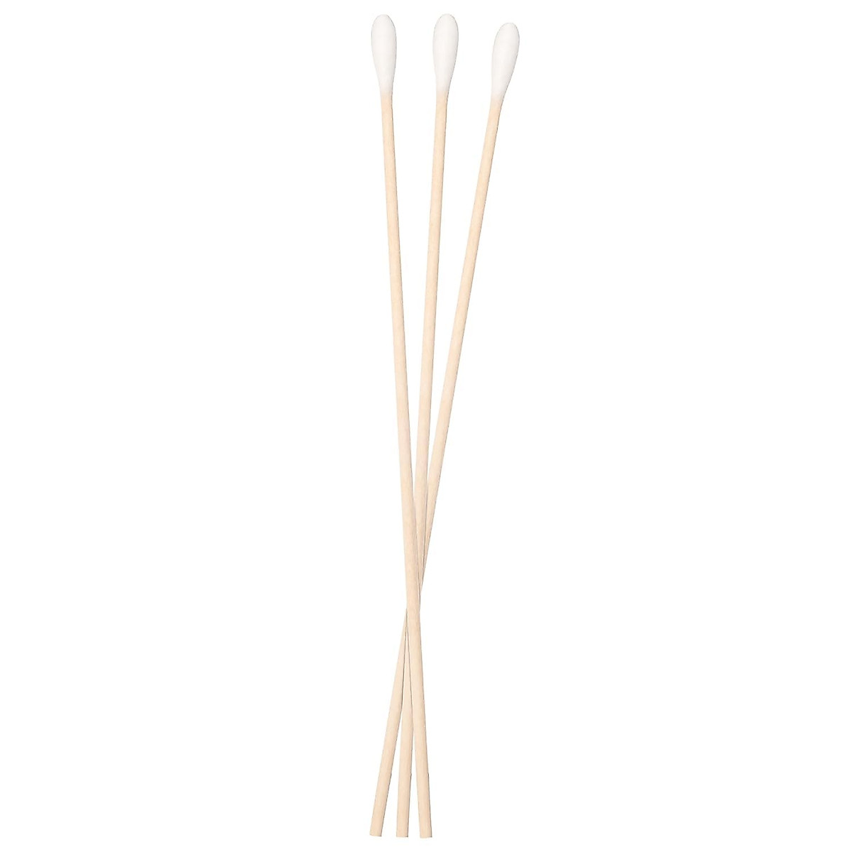Dukal 6-inch Cotton Tipped Applicators 100 2-Packs Per Box - Sterile.