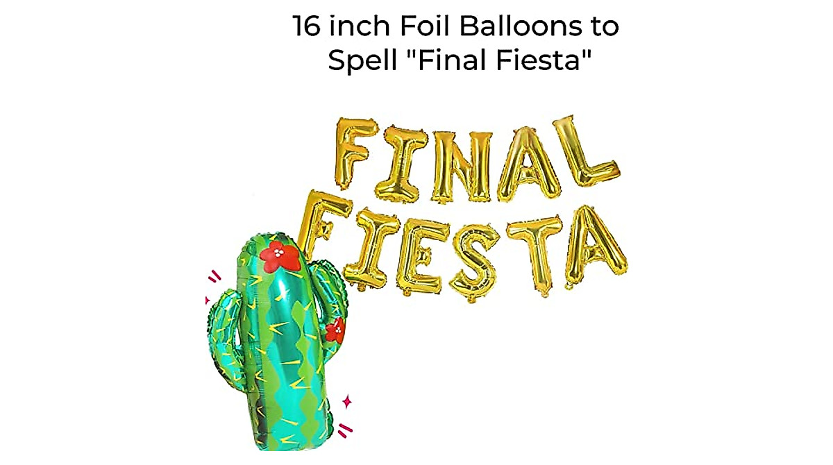 Final Fiesta Decorations for Bachelorette & Mexican Parties