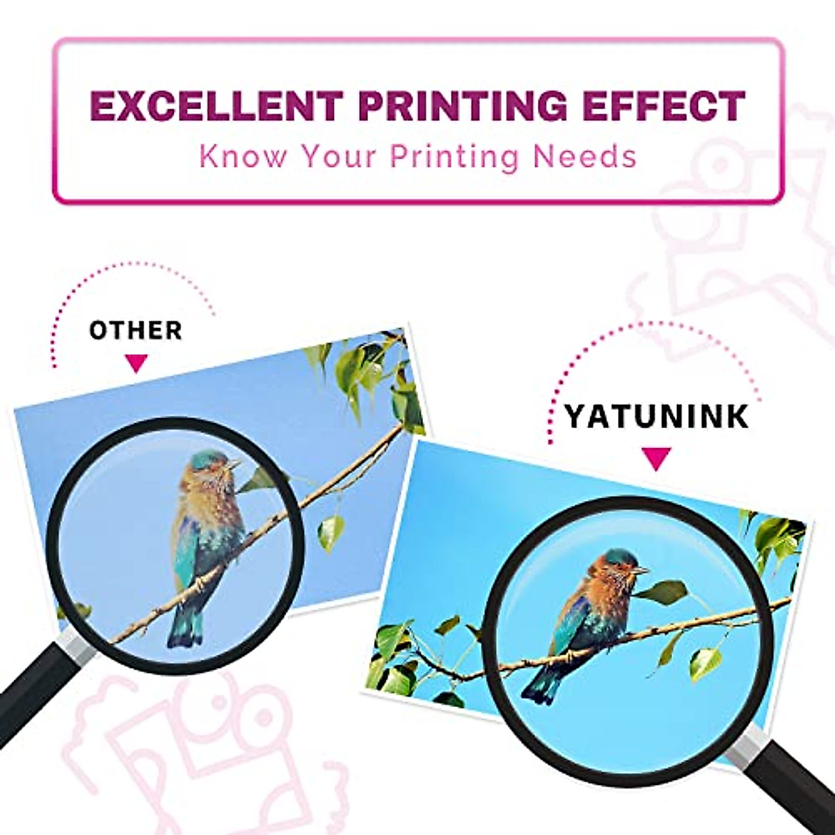 YATUNINK Remanufactured Printhead Replacement for HP M0H51A Print Head Cartridge for HP 5810 5820 GT5810 GT5820 Printhead Ink Tank 310 311 315 318 319 Smart Tank Wireless 450 455 457 Printers(1 Black)