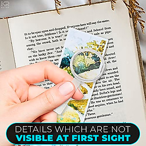 20Pcs Mini Magnifying Glass for Reading - Magnifying Glasses for Kids Magnifying Glass Medical Equipment Science Party Favors - Plastic Magnifying Lens for Reading Magnifiers for Seniors Geology Tools
