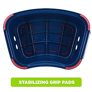 Disney Mickey Mouse All Star Bathroom Step Stool for Kids Using The Toilet and Sink - Kids Step Stool, Potty Training, Non-Slip, Bathroom, Kitchen, Lightweight