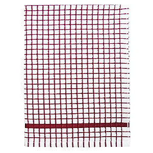 Samuel Lamont Poli-dri Cotton Tea Towel Burgundy