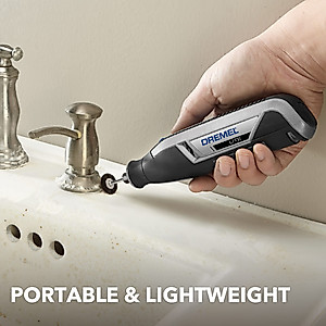 Dremel Lite 7760 N/10 4V Li-Ion Cordless Rotary Tool Variable Speed Multi-Purpose Rotary Tool Kit, USB Charging, Easy Accessory Changes - Perfect For Light-Duty DIY & Crafting