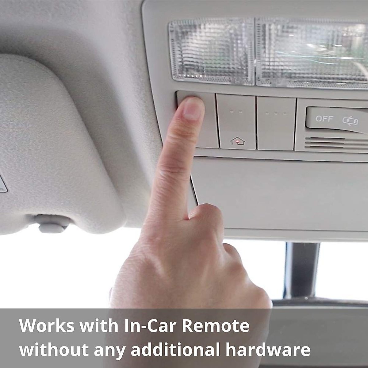 Atoms ATR-1722W by Skylink 3/4HPF Garage Door Opener Featuring Alexa with Extremely Quiet DC Motor, Chain Drive, 2 Remote Controls, Deluxe Wall Console and WiFi Compatible