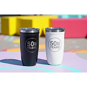 Personalized Photo Engraved Engraved Insulated Tumbler, Name Engraved Tumbler 16 oz. Stainless-Steel Travel Mug with Slide Lid, Custom Design Christmas Gift (Peyto 16) (Plum)