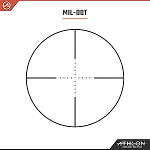 Athlon Optics 214005: Argos Hmr 4-20X50 Mildot Sfp Reticle