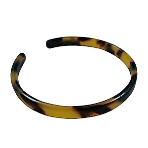 Dijkoo Hulu Makana Hawaiian Samoan Faux Turtle Shell Bracelet - .6 cm