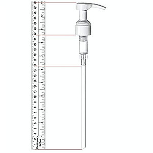 Pump Dispenser (2 Pack) New & Improved 4 cc Output with Each Pumping (Versus 2 cc in Others),Easy to Handle Fits 33 oz Bottle