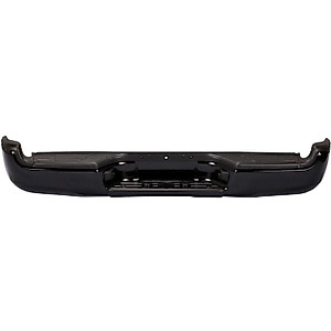 New Rear Step Bumper, Face Bar And Pad, w/Pad Provision, w/Mounting Bracket, Powdercoated Black, w/o SR5 Pkg Comaptible For Toyota Tacoma 2005-2015 TO1103114 5215104051-PFM