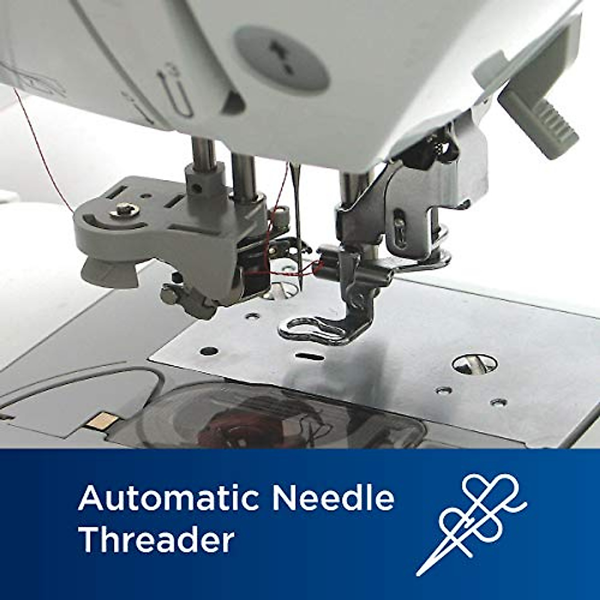 Brother PE535 Embroidery Machine, 80 Built-in Designs, 4" x 4" Hoop Area, Large 3.2" LCD Touchscreen, USB Port, 9 Font Styles