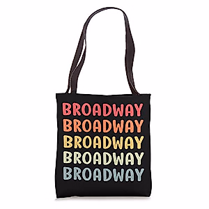 Broadway Vintage Retro Musicals Theater Gift For Women Men Tote Bag