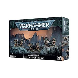 Games Workshop Warhammer 40K: Astra Militarum - Cadian Heavy Weapons Squad