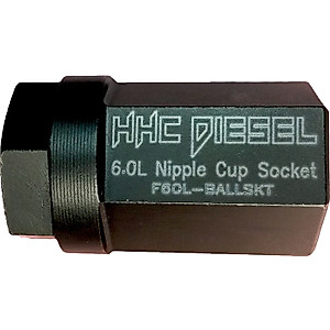 HHC Diesel - Ford 6.0L Leakproof Nipple Cup Master Kit - Everything You Need to Rebuild Your Oil Rail With Tool & Ball Tubes (8: Nipples, 8: Seals & Tool) F60L-NIPPLEKIT