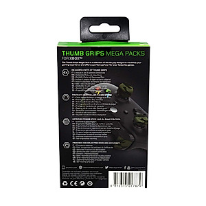 Gioteck TGMP Thumb Grips for Xbox One - Megapack Protection/Caps/Caps for Xbox One Joystick - Non-Slip - Sight Helps - Xbox One Controller (Pack of 4)