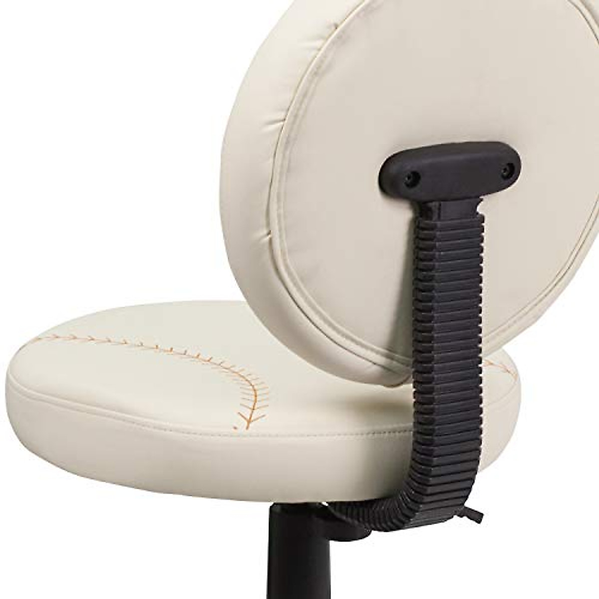 Flash Furniture Jonathan Baseball Swivel Task Office Chair