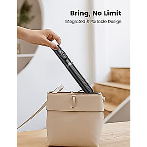 Selfie Stick with Curved Fill Light, Portable & Stable Phone Tripod Stand with Wireless Remote for iPhone/Samsung/Google/One Plus/Sony etc.