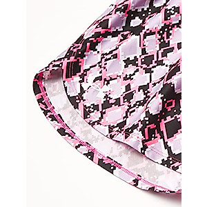 Under Armour Girls Play Up Printed Shorts, Cerise (653)/White, Large