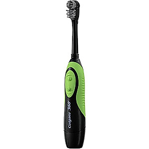 Colgate® 360° Battery Powered Charcoal Soft Toothbrush
