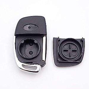 WOLDce TOY40 2-Button Remote Key Shell Key Case Raw 46mm Blade,for Lexus ES300 GS300 GS430 GX470 LS200 LS300 LS400 RX300