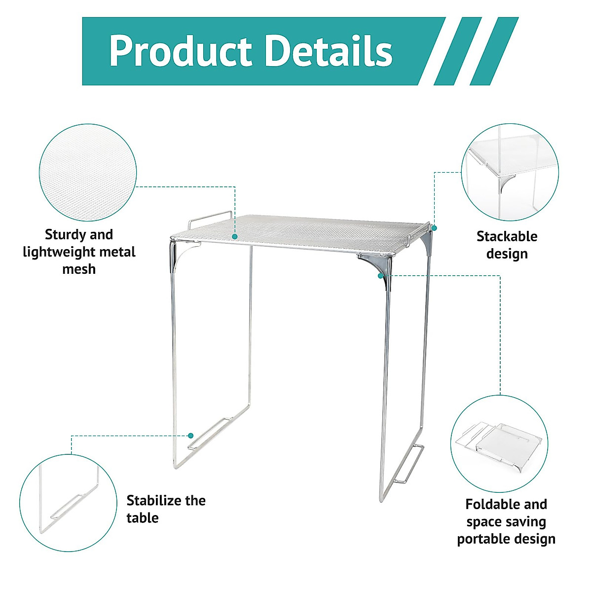AUECOOME Locker shelfs Tall Shelf Metal Locker Shelves Organizer Locker Shelf for School Locker Accessories Suitable for School, Office, and Home use (1, Grey)