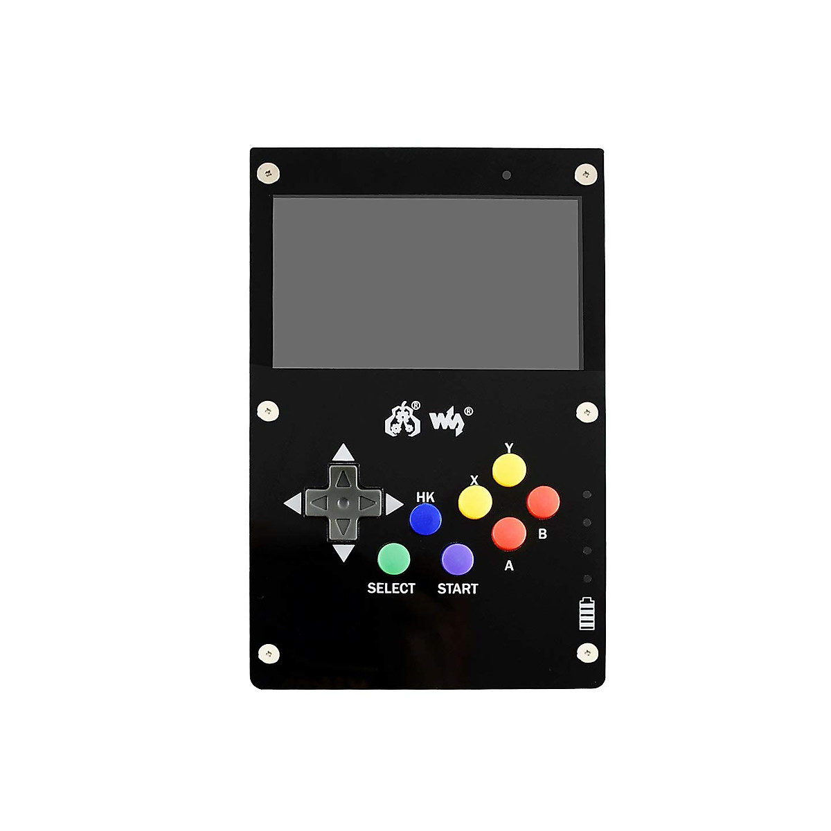 waveshare GamePi43 Portable Video Game Console Compatible with Raspberry Pi B+/2B/3B/3B+ 4.3inch IPS Display 800×480 Pixels Raspberry Pi 3B+ Included