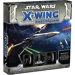 Atomic Mass Games Star Wars X-Wing 1st Edition Miniatures Game The Force Awakens CORE SET | Strategy Game for Adults and Teens | Ages 14+ | 2 Players | Average Playtime 45 Minutes | Made by Atomic Mass Games