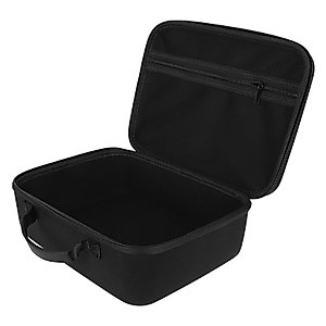 SOLUSTRE Black Hard Hair Dryer Storage Box Lightweight EVA Carrying Case Cover Hard Shell Hard Travel Case Storage Bag Hair Dryer Hard Travel Storage Case for Hair Dryer