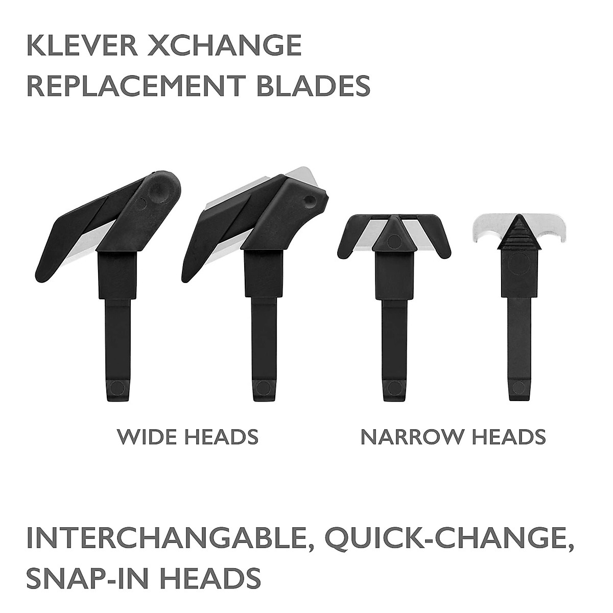 KLEVER INNOVATIONS KCJ-XC-35 Klever X-Change (Wider Cut Head with Scraper)