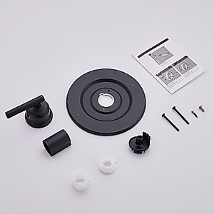 T2901BL Shower Lever Handle Replacement Compateble with Moen T2901BL Gibson Posi-Temp Valve Trim Kit, Chrome Shower Trim Kit Shower Lever Handle (#2510 Valve Required) (Black)