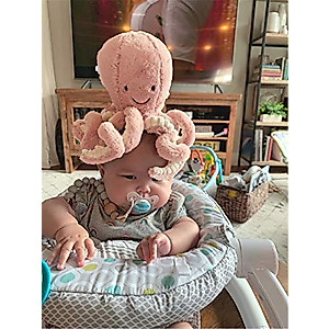 My Super Star Octopus Stuffed Animals Plush Toys for Kids Girls Boys Friends Family Birthday Xmas Gift Present Sea Critters (Pink, Medium (15.7''))