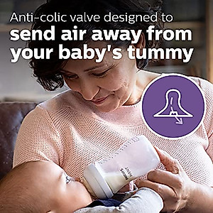 AVENT Philips Natural Response Baby Bottle Nipples Flow 4, 3M+, 4pk, SCY964/04