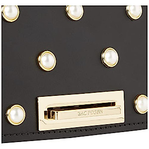 ZAC Zac Posen Earthette Mini Chain Shoulder Bag-Pearl Lady, Black